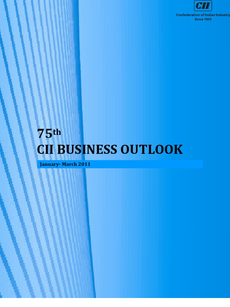 75 Business Outlook Survey | PDF | Consumer Confidence Index | Inflation