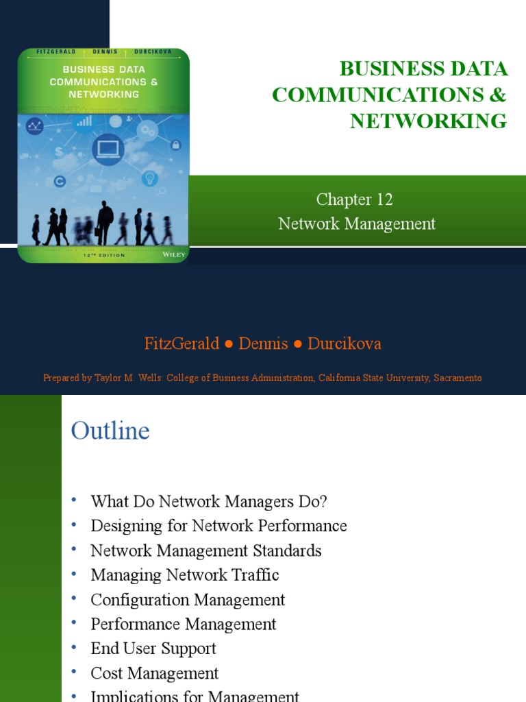 Business Data Communications & Networking: Network Management | PDF ...