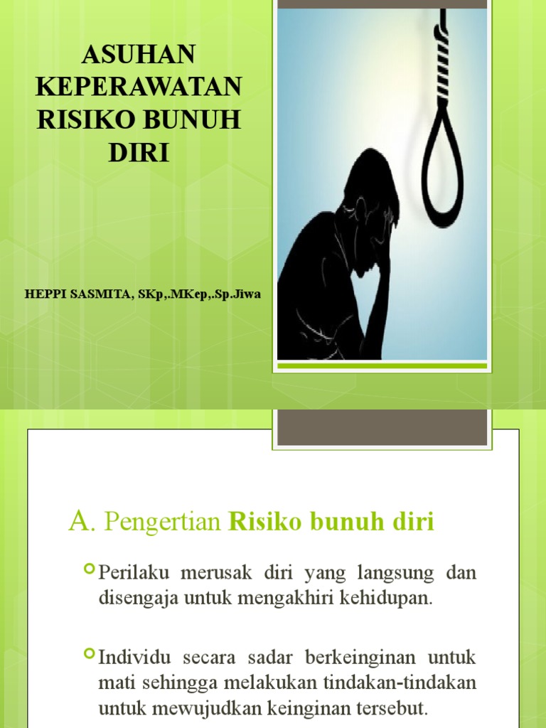 Askep Risiko Bunuh Diri | PDF