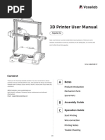 Artillery Sidewinder X4 Plus 3D Printer User Manual | PDF | Manufactured Goods