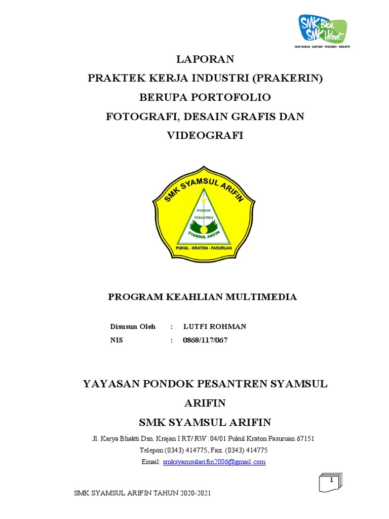 Laporan Portofolio 2021 L | PDF