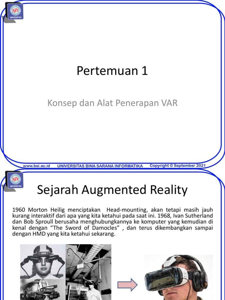 Pertemuan 1: Konsep Dan Alat Penerapan VAR | PDF