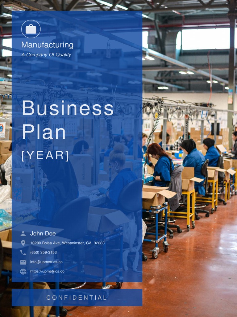 Manufacturing Business Plan Example | PDF | Retail | Income Statement