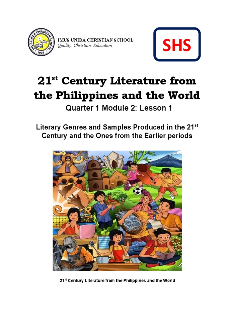 First Quarter-Module 2-Lesson 1-21st Century Literature From The ...