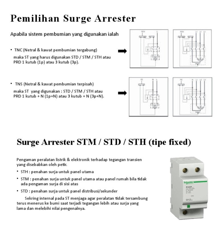Panduan Pemasangan Surge Arrester 3 Phase | PDF