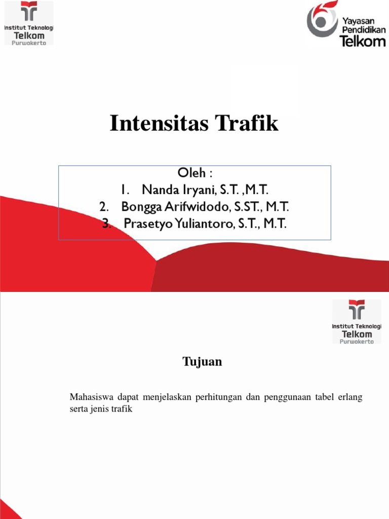 Intensitas Trafik | PDF