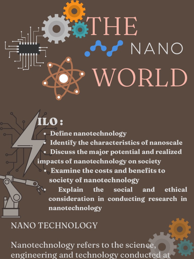 Nano World - Lesson With Answer Key | PDF | Microscope | Nanotechnology
