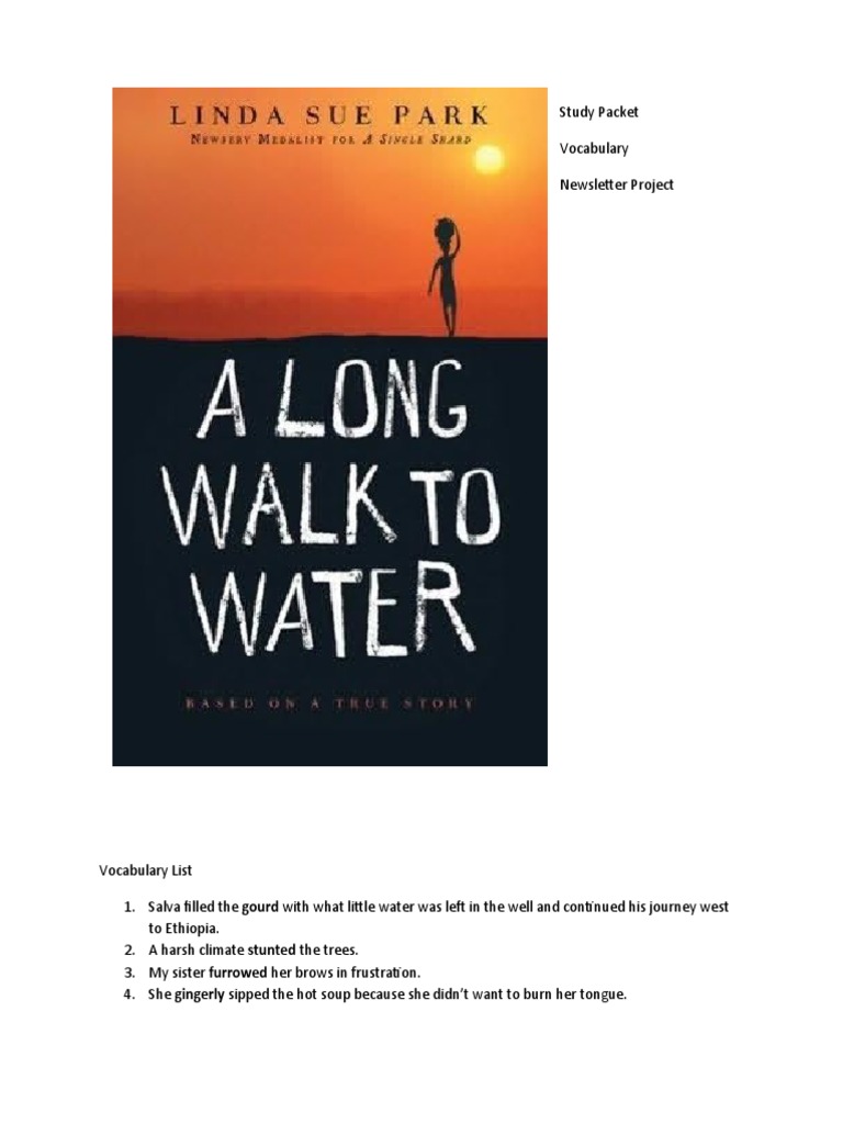 A Long Walk To Water Study Guide | PDF | Sudan