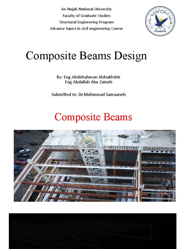 Composite Beams | PDF | Beam (Structure) | Bending