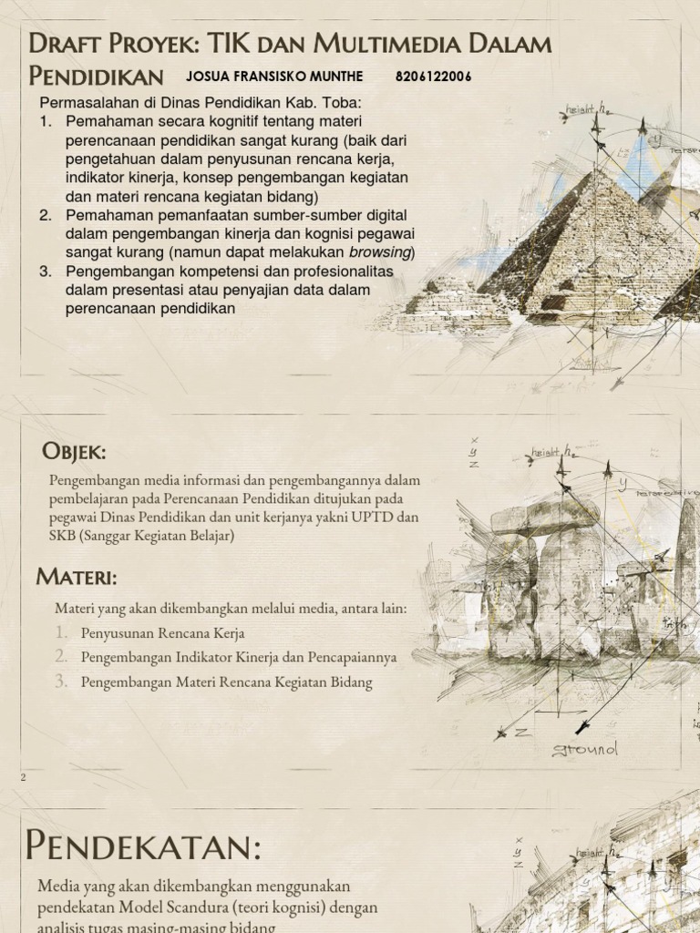 Draft Proyek - Josua Fransisko Munthe | PDF