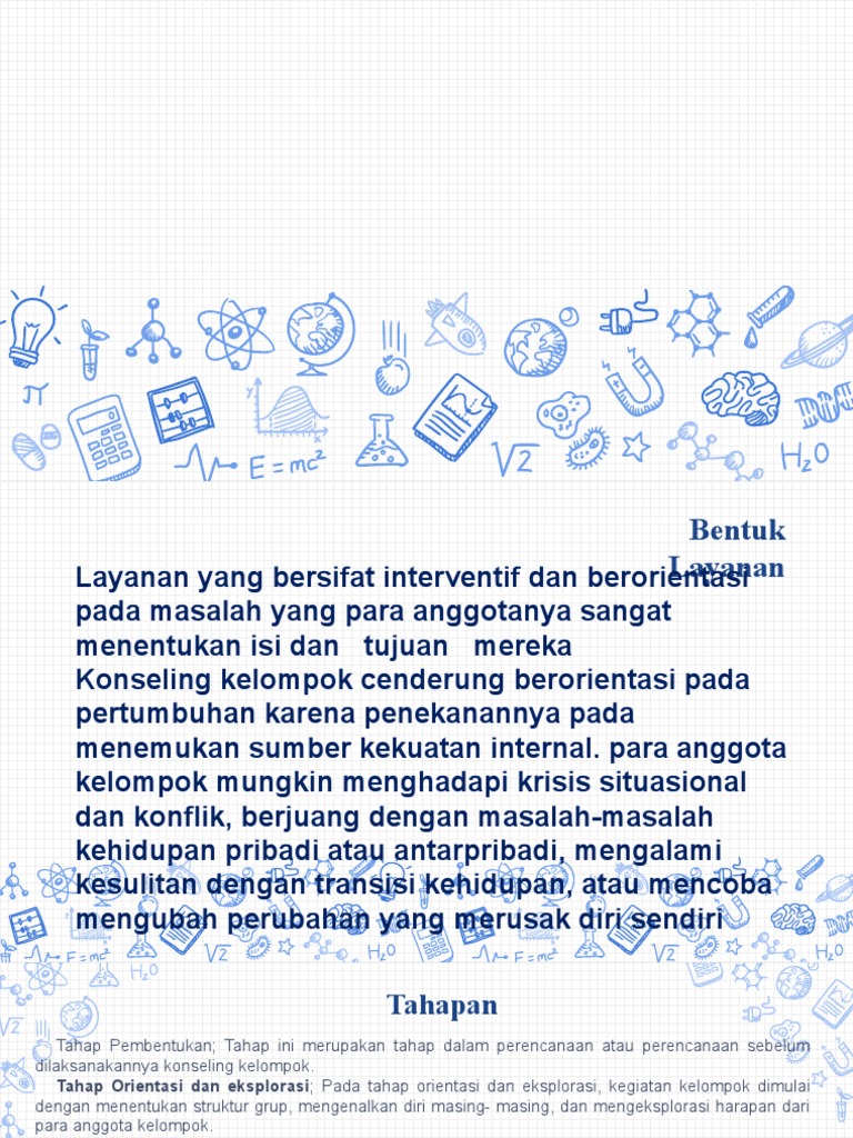 Strategi BK Untuk Masalah Insecure Yang Dialami Anak Dan | PDF