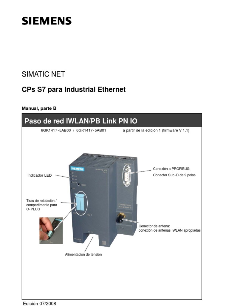 Manual Scalance w788 | PDF | Tecnología móvil | Tecnología de medios