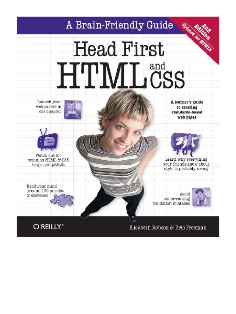 Head First HTML and CSS: A Learner's Guide To Creating Standards-Based ...