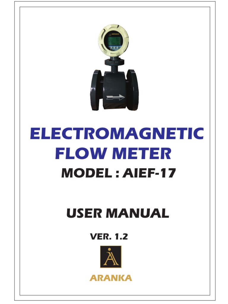 ARANKA AIEF17 Manual | PDF | Power Supply | Metrology