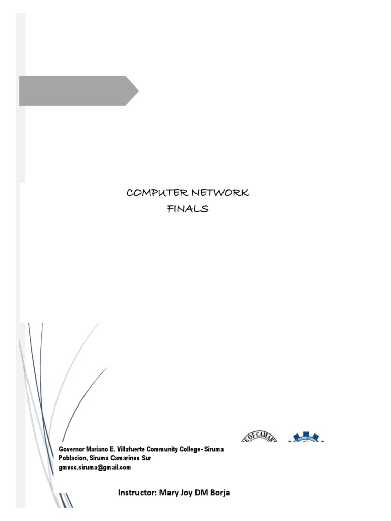 Computer Network Final Module | PDF | Transmission Control Protocol ...