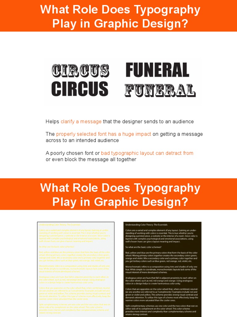 Typography's Impact in Design | PDF | Typefaces | Typography