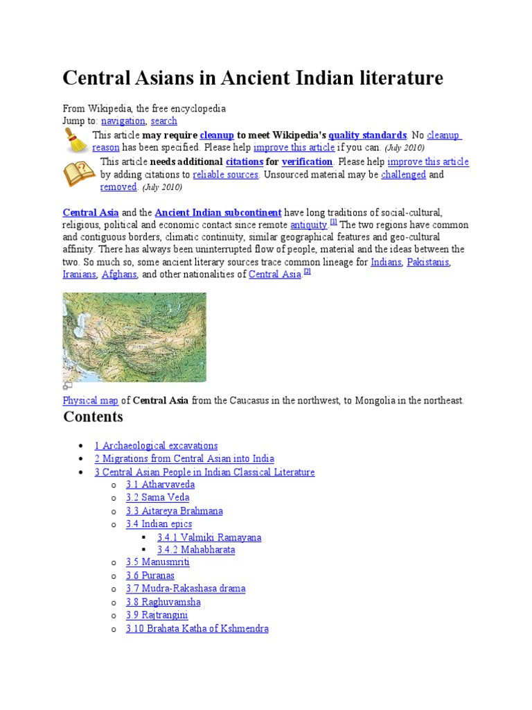 Ancient Indian Literature | PDF | Hindu Mythology | Ancient India