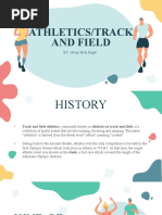 Athletics Power Point | PDF | Track And Field | Running