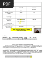 Harvard Step Test | PDF