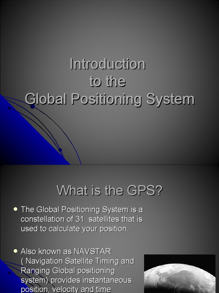 To The Global Positioning System | PDF | Global Positioning System | Satellite