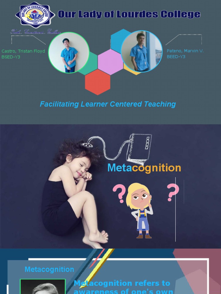 Facilitating Learner Centered Teaching: Castro, Tristan Floyd Bsed-Y3 | PDF | Metacognition ...