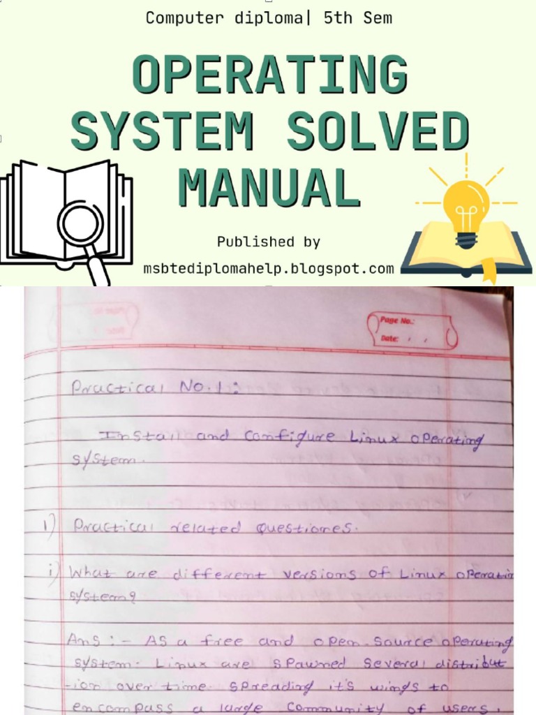 OS Solved Manual 22516 | PDF