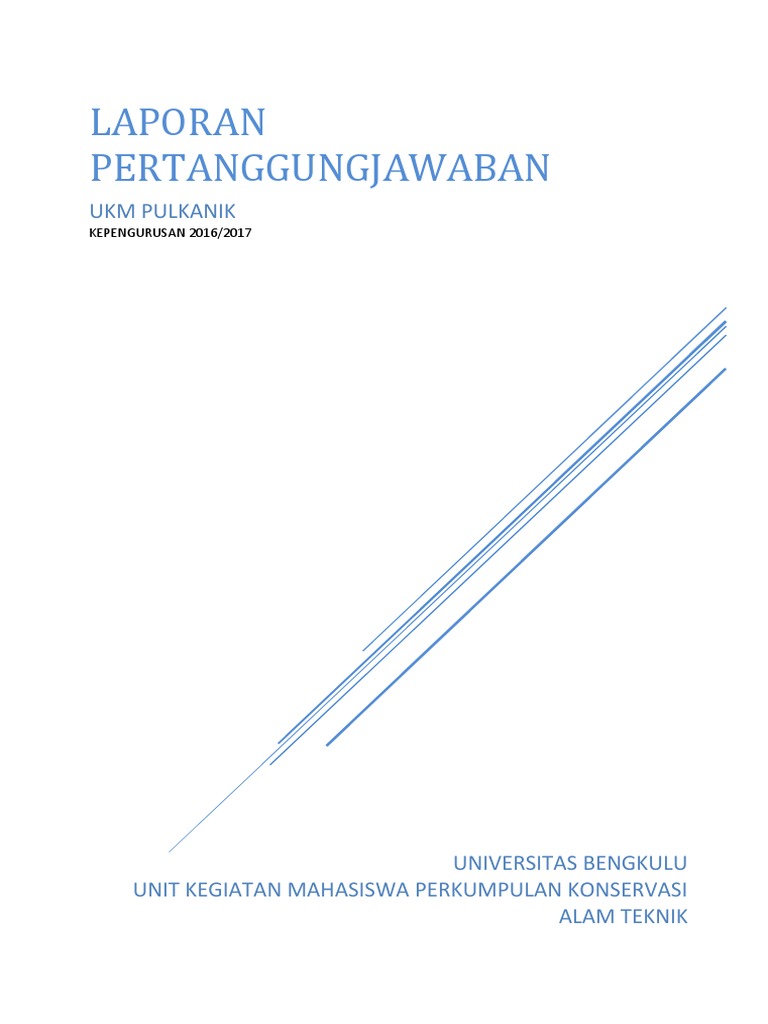 Gabung - LPJ Pengurus-1 | PDF