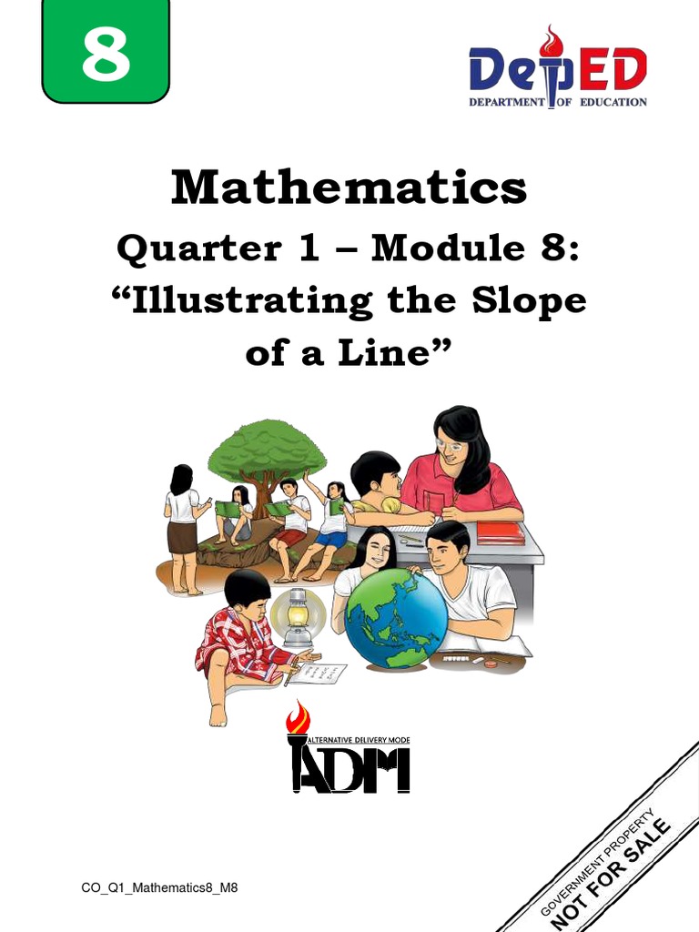 11) Module 8 - Illustrating The Slope of A Line | PDF | Slope | Mathematics