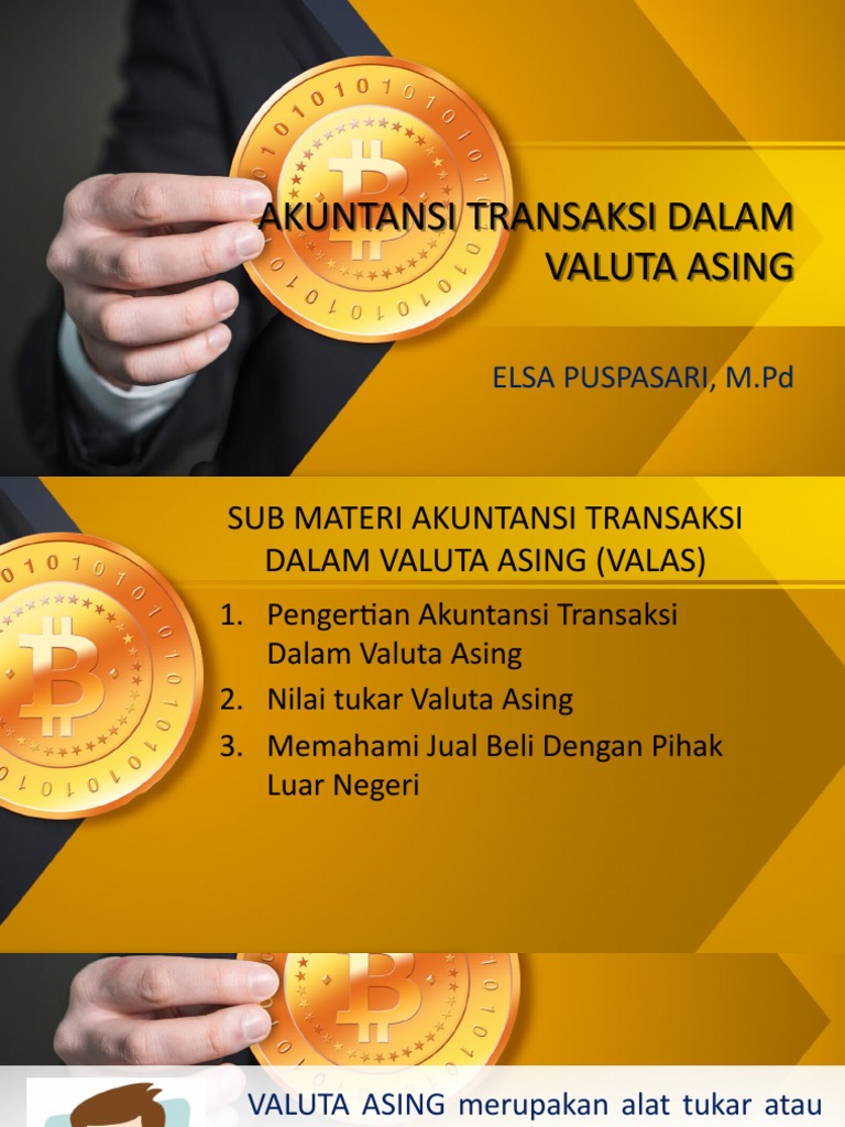 Transaksi Valuta Asing | PDF | Pengelolaan Keuangan & Uang