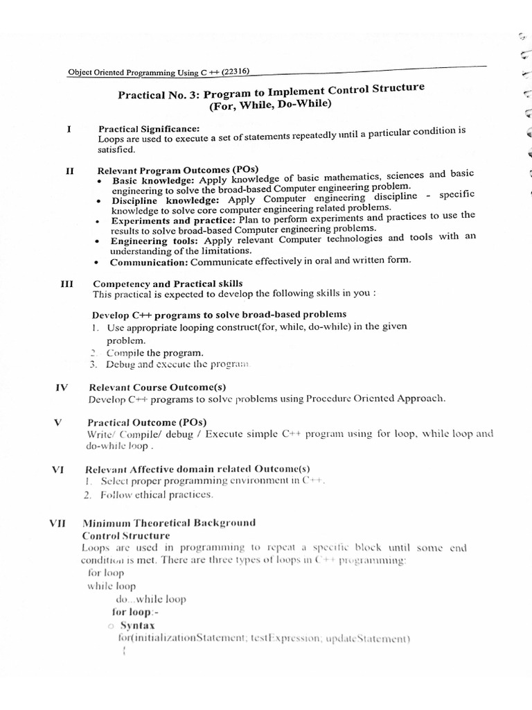 Oop Practical 3 Pdf