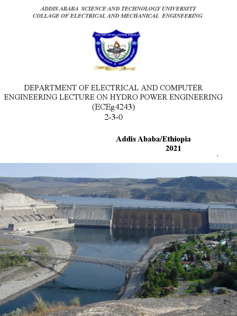 Chapter 1 (Hydropower Engineering Concepts) | PDF | Hydroelectricity ...