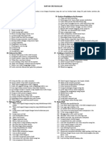 Angket Daftar Cek Masalah (DCM) : Bimbingan Dan Konseling (BK) SMP Al-Huda Jati Agung | PDF
