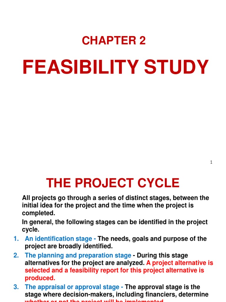 Chapter 2 - Fesibility Study | PDF | Feasibility Study | Market Analysis