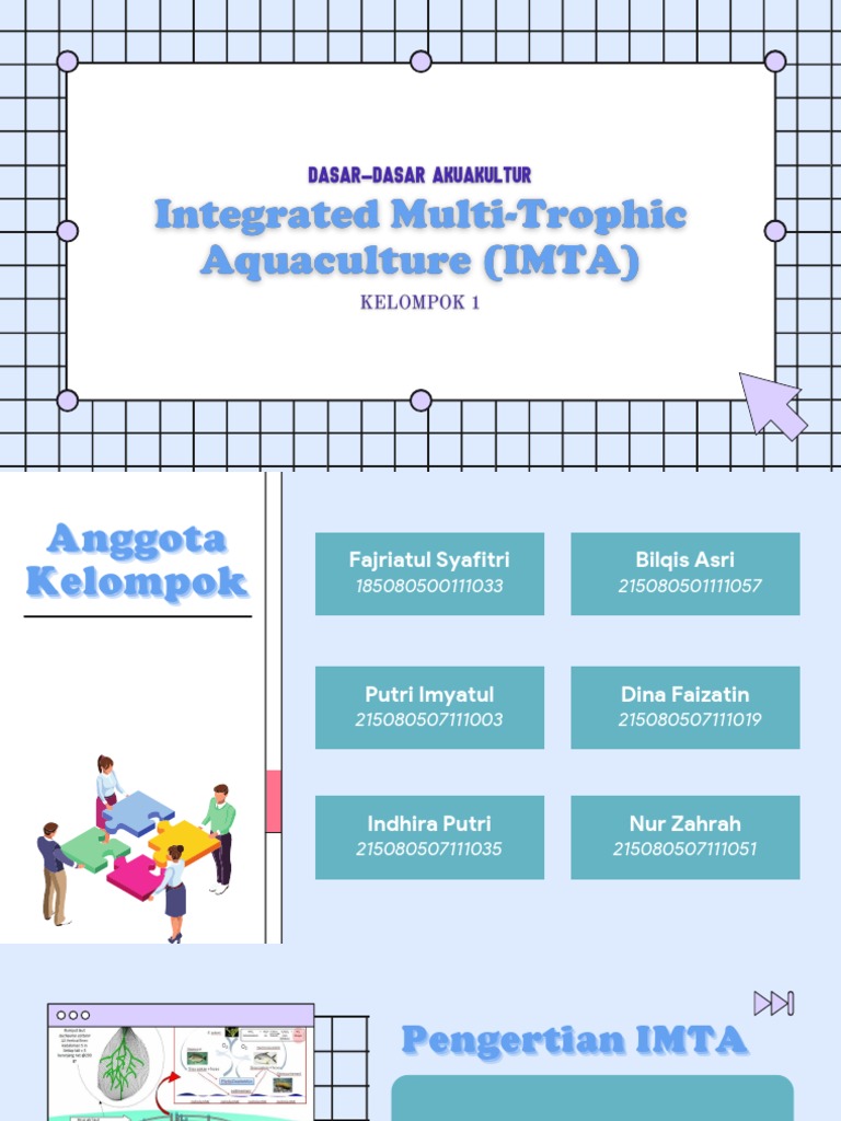 Sistem IMTA dalam Akuakultur Terpadu | PDF