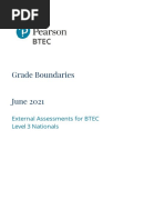Grade Boundaries March 2025 Btec Level 2 Technicals | PDF | Educational ...
