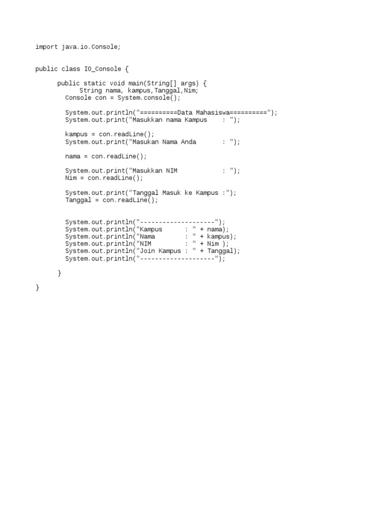 Io Console Pdf Teaching Methods Materials Computers
