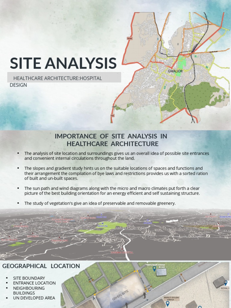 How To Site Analysis!! | PDF | Soil | Building