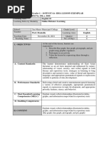 JHS FLT Answer Sheet | PDF | Teaching | Education Theory