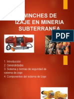 Partes y operación del winche eléctrico | PDF | Embrague | Máquinas