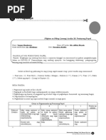 Filipino Sa Piling Larang - 1st Quarter Exam Reviewer | PDF