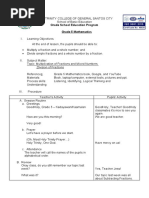 Grade 3 Curriculum Guide in Math | PDF | Multiplication | Teaching ...