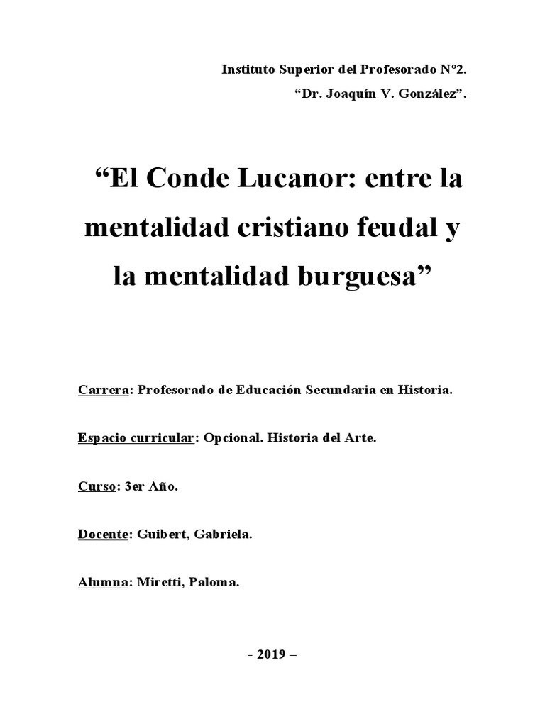 Monografía Artees | PDF | Edades medias | Conocimiento