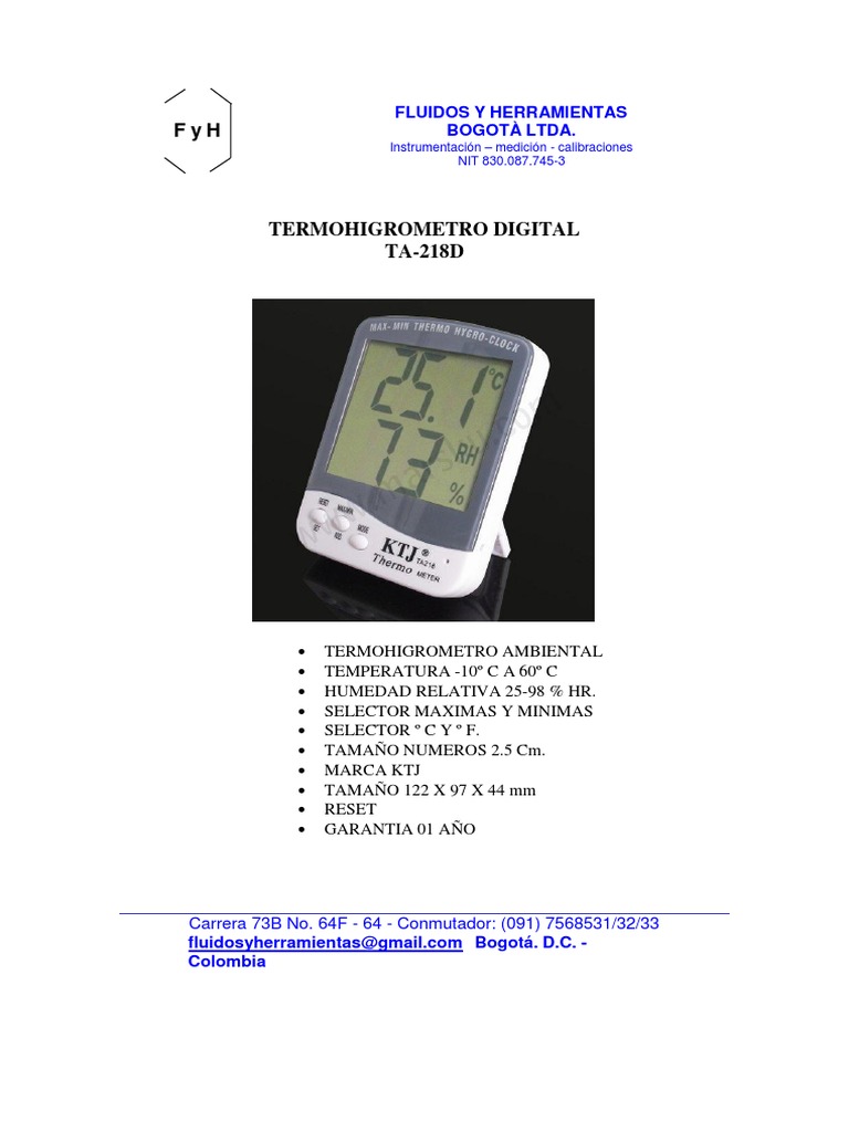 User Manual Termohi | PDF | Termodinámica Atmosférica | Ramas de la ...