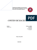 Costeo Backflush: Definición y Uso | PDF | Inventario | Contabilidad