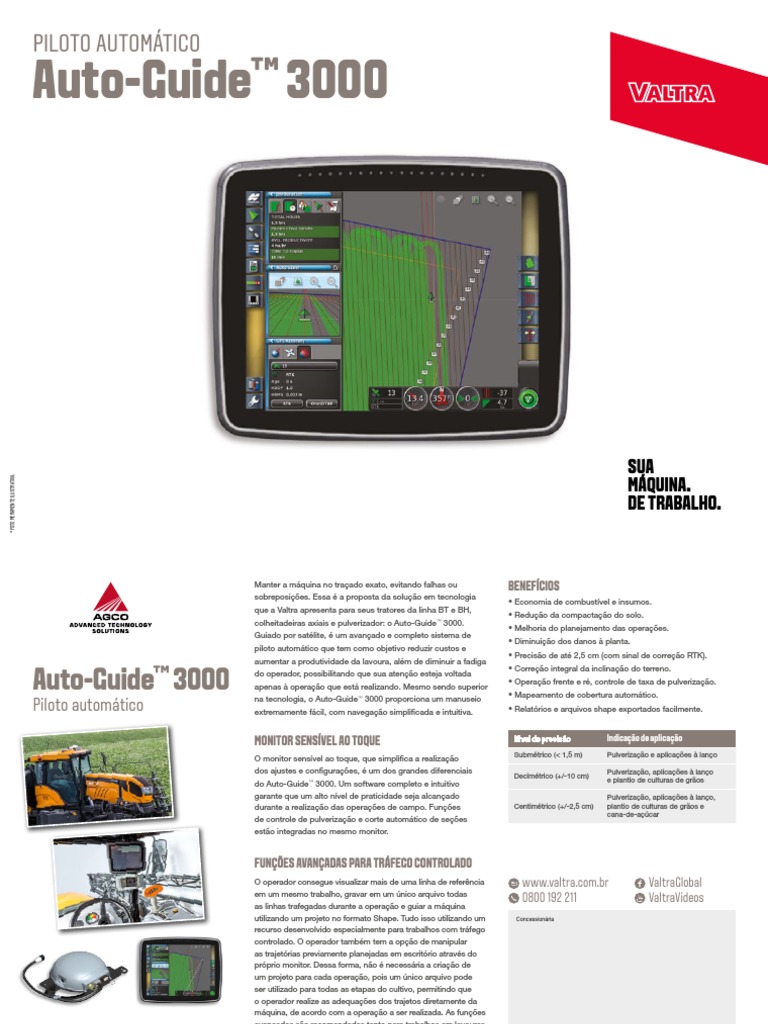 Folheto Auto Guide 3000 | PDF