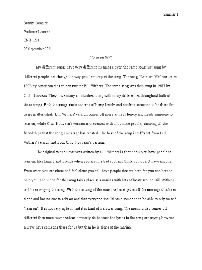 Analyzing Visual Text 4 | PDF | Art