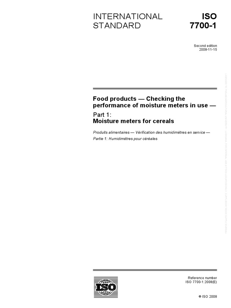 Iso 7700-1 2008 Ed2 en 44610 5 CPDF | PDF | International Organization ...