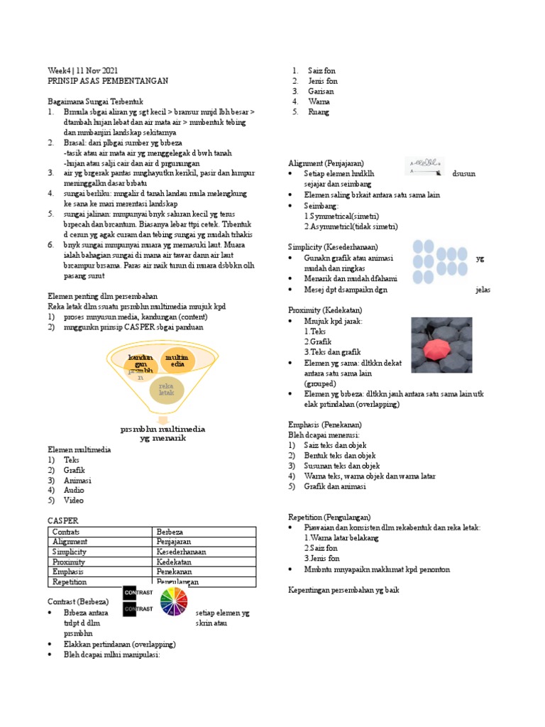 Pembentukan Sungai & Prinsip Pembentangan | PDF