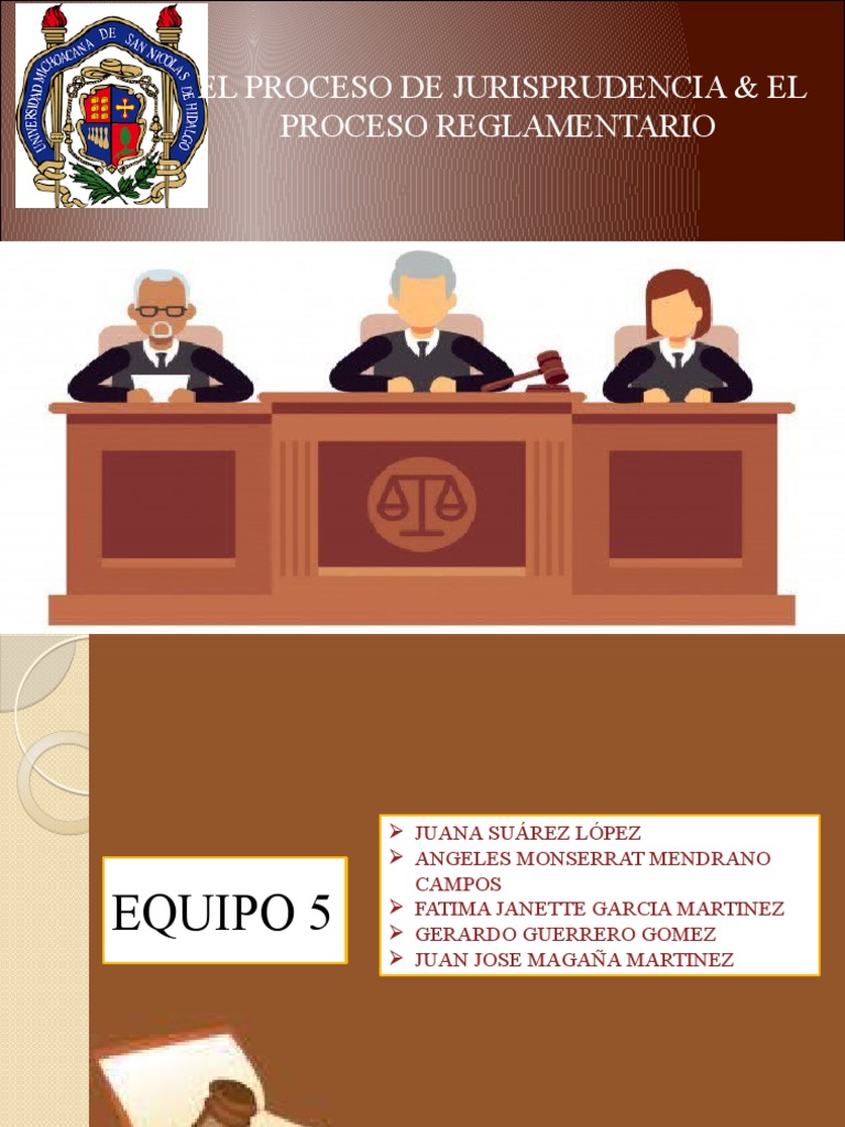 Proceso De Jurisprudencia Pdf Caso De Ley Ciencias Políticas
