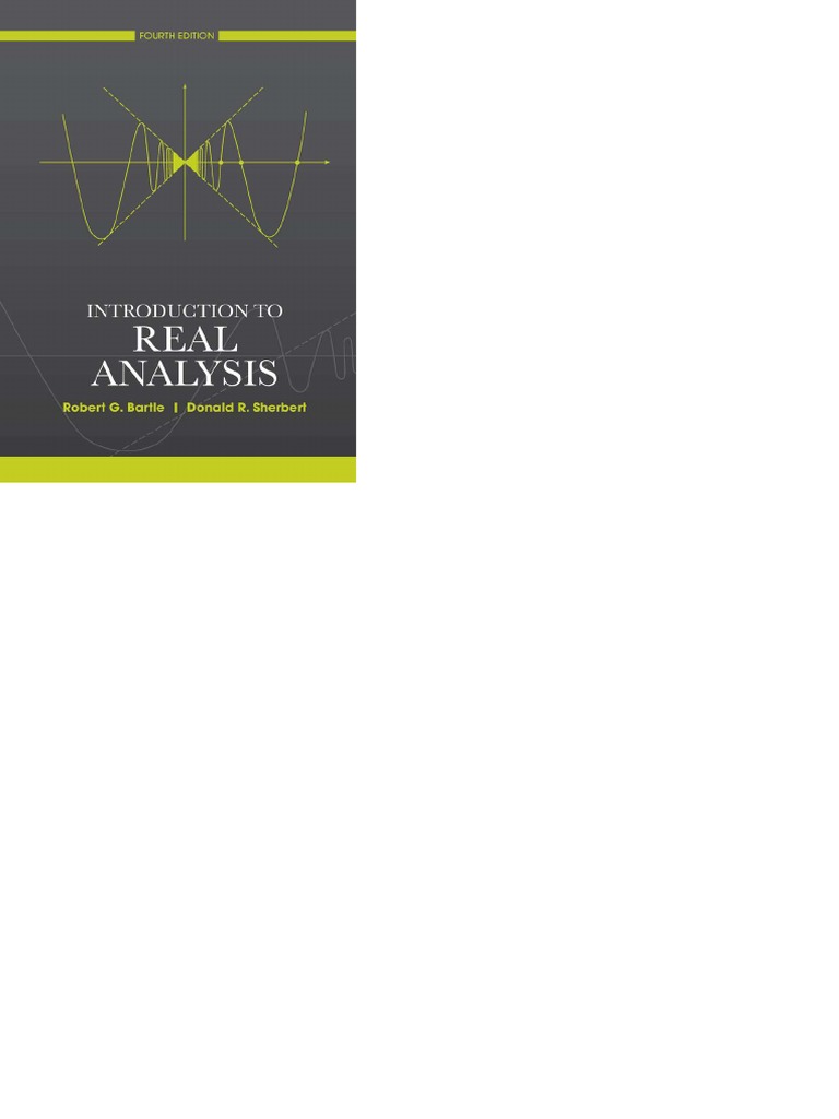 Introduction To Real Analysis | PDF
